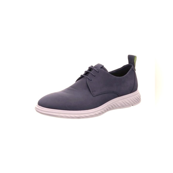 Ecco | Shoes | Ecco St Hybrid Lite Navy Blue Leather Oxford Shoes Mens ...